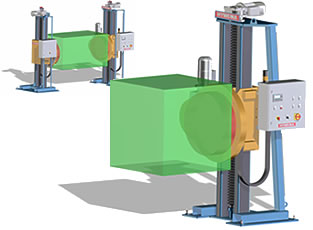 Lifting and rotating device up to 60 t | HYWEMA®